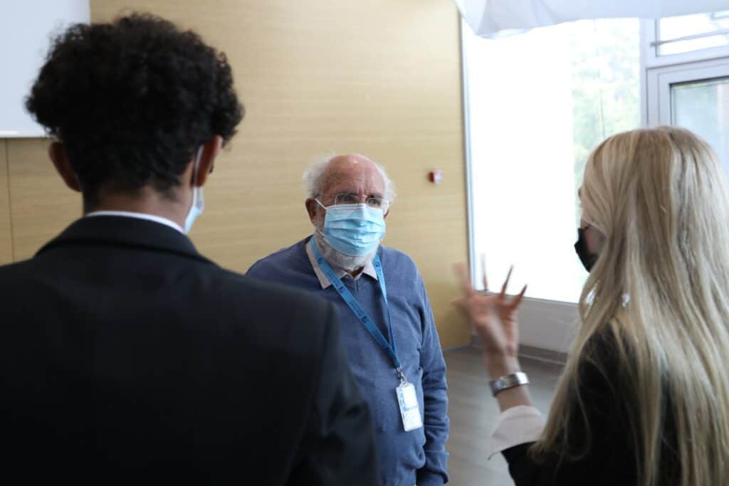 Beau Soleil welcomes Nobel Laureate, Michel Mayor
